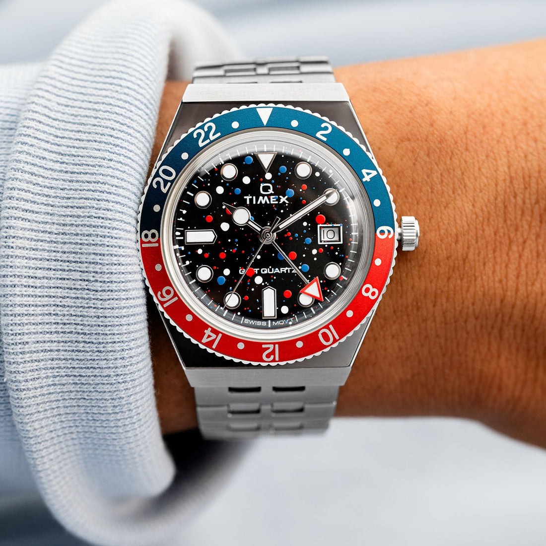 Timex Q GMT Crimson Sky – IFL Watches